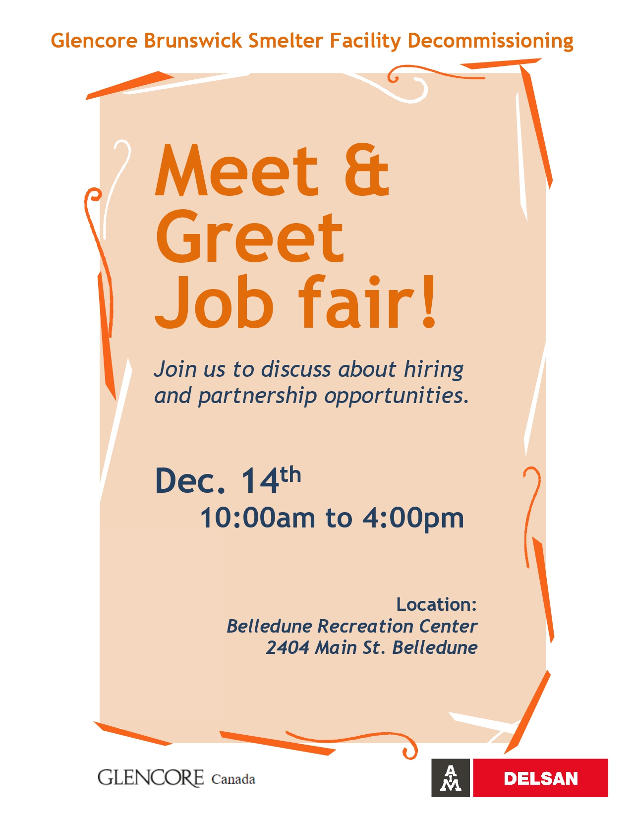Delsan-AIM Job Fair – Village of Belledune